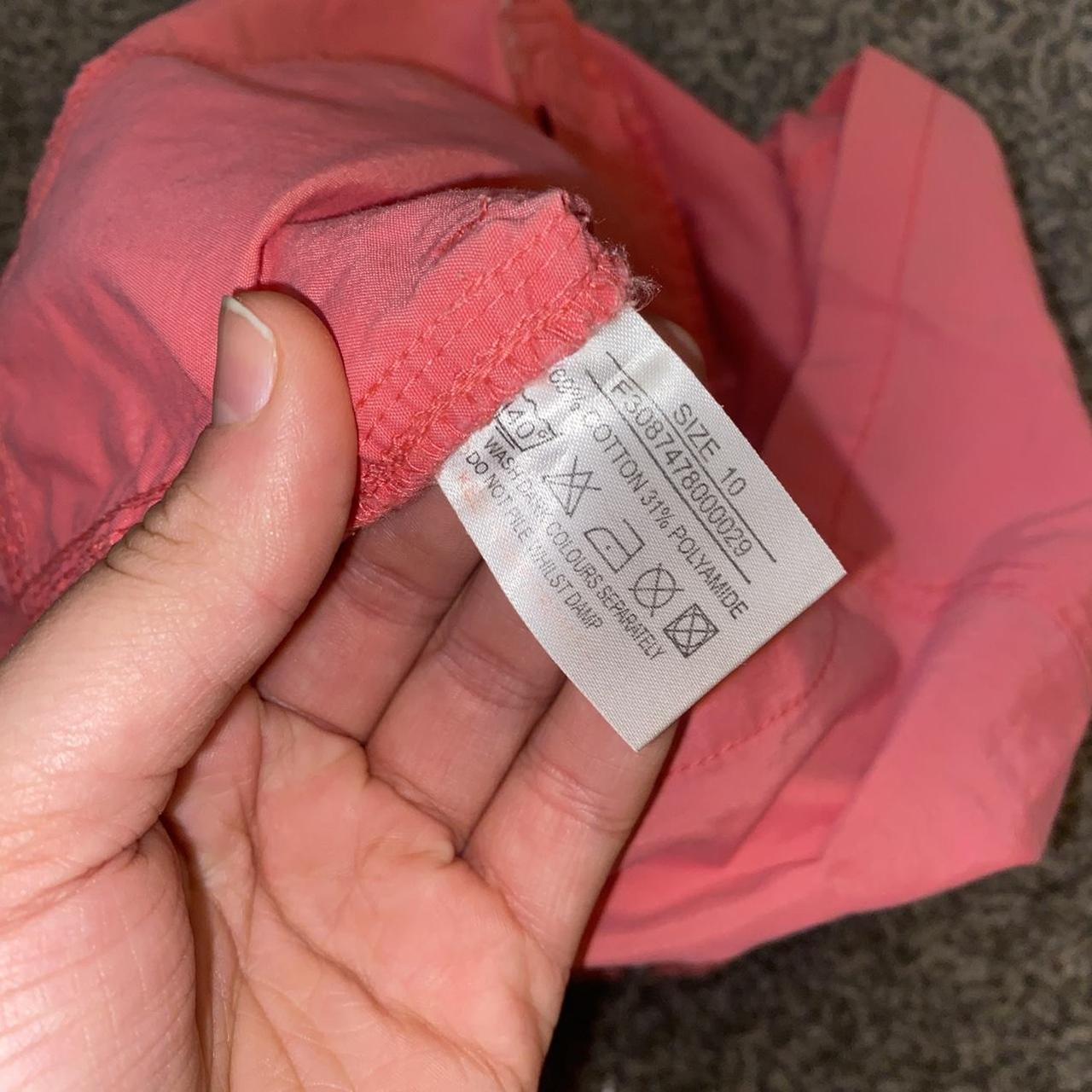 Bright pink cargo mini skirt Label: 10 Item is... - Depop