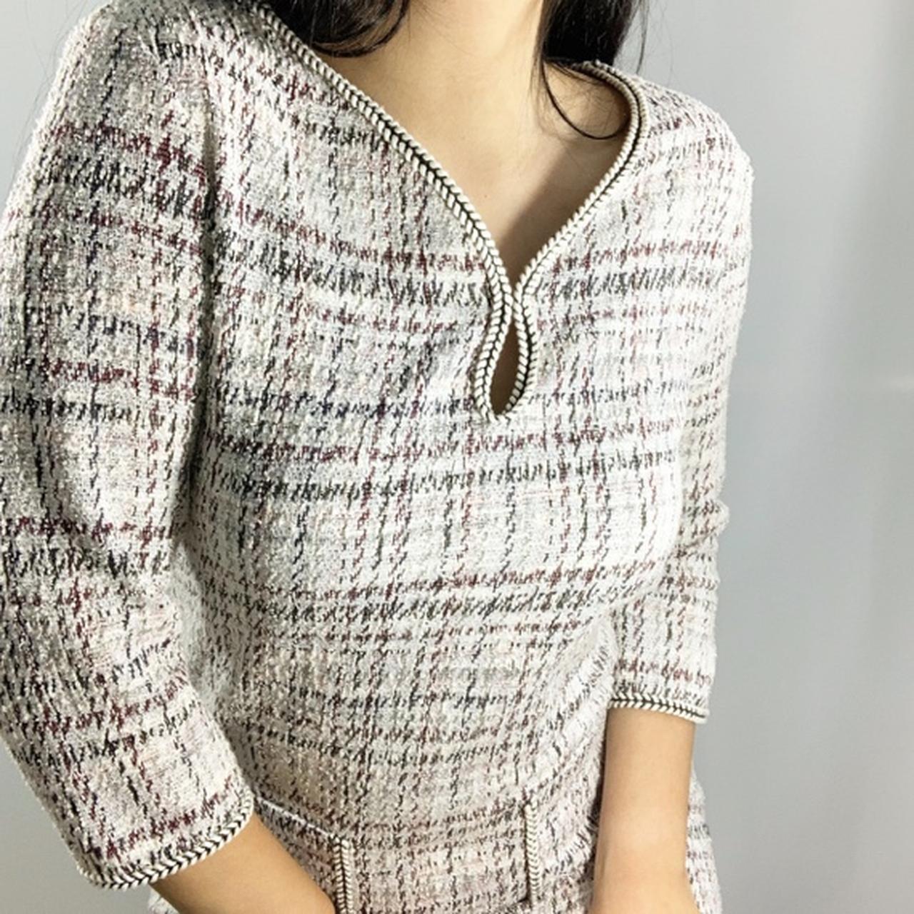 🌂Jackie Kennedy Mod Vibes🌂 Faux Tweed Evening... - Depop