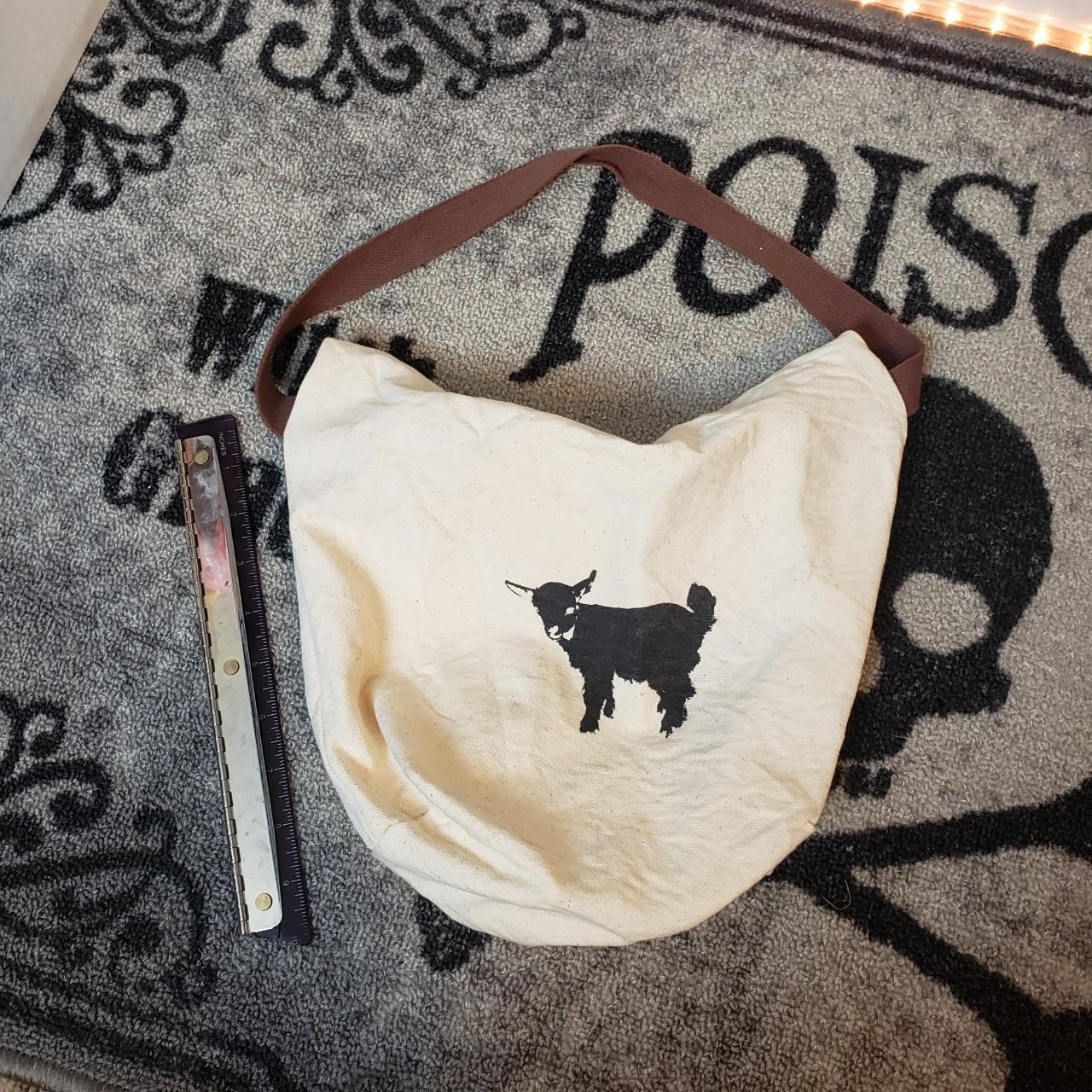 Small Goat tote, super cute ~ No returns, Thank... - Depop