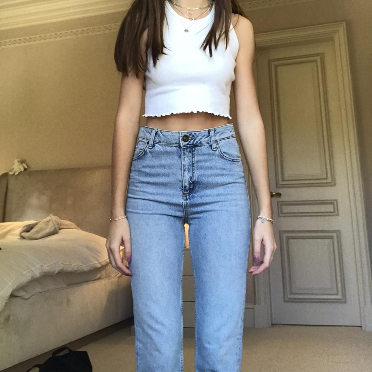 Super flattering Sandro jeans 💙 so soft and such a... - Depop