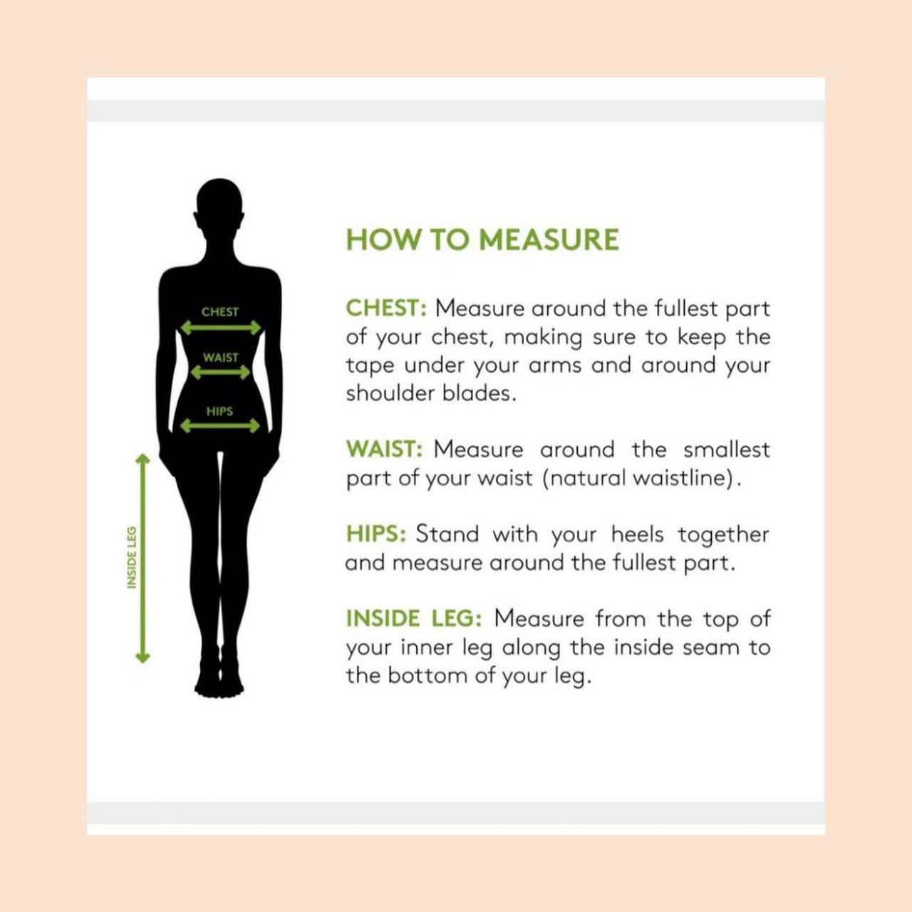 here’s a general size chart for how to get your... | Depop