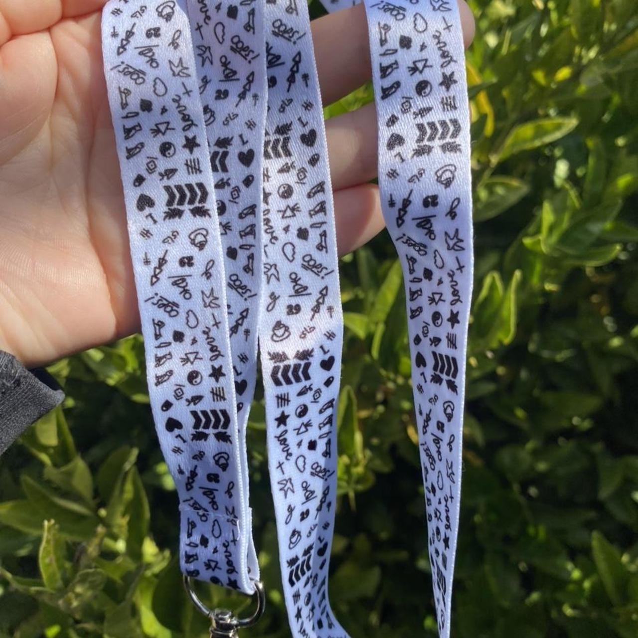 One Direction lanyard, inspired by their tattoos.... - Depop