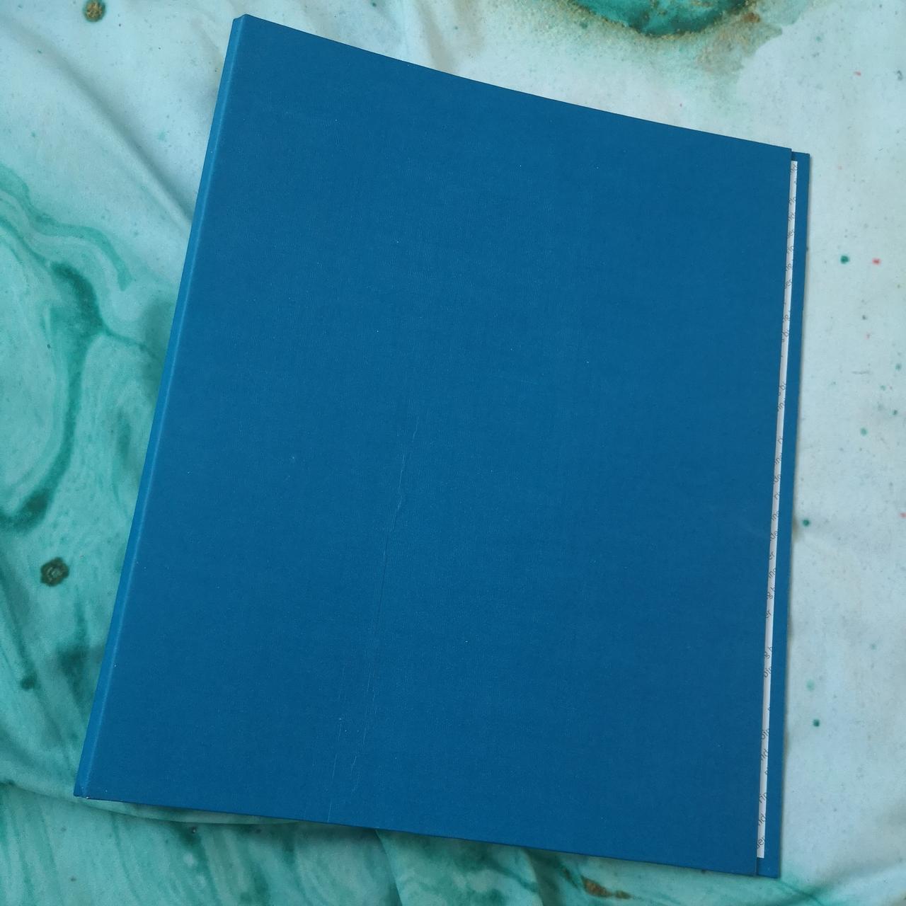 Blue binder Never used Just stored #binder... - Depop