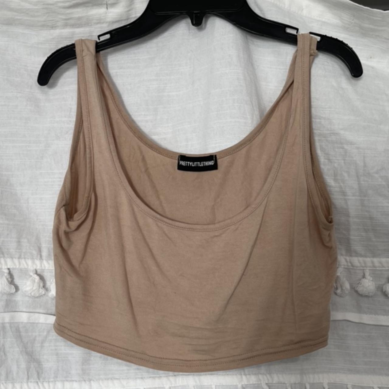 Cute cropped tank from pretty little thing!... - Depop