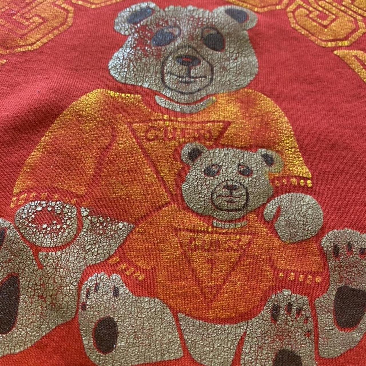 80s Bootleg Guess Bears sweatshirt Vintage Jerzees... - Depop