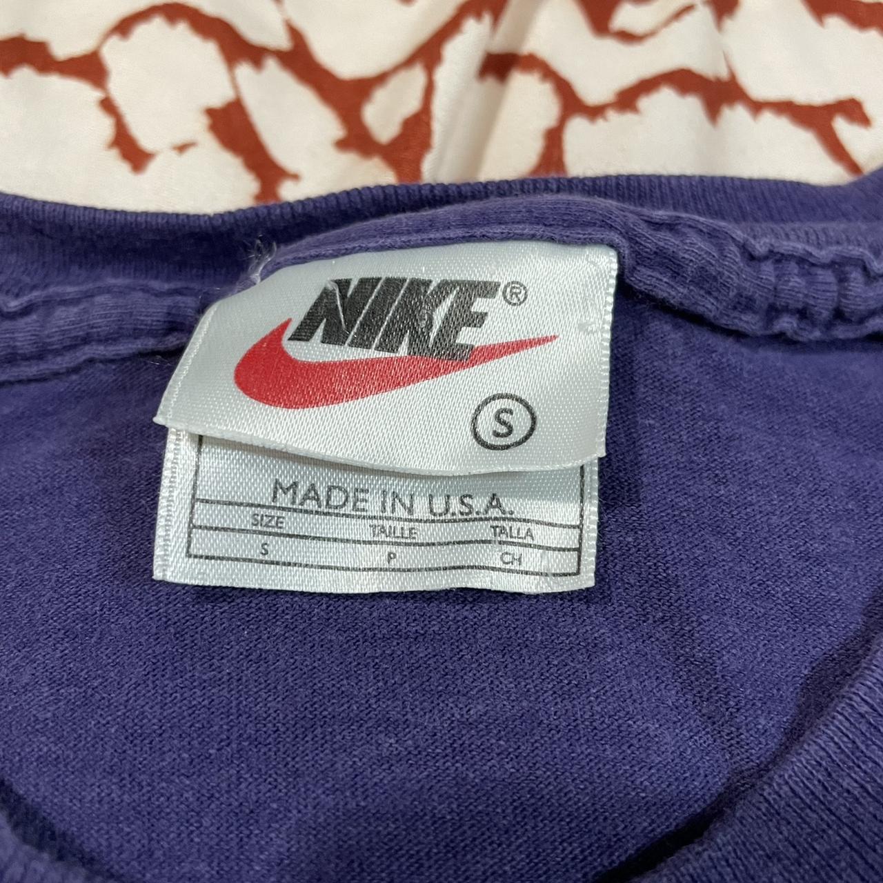 Vintage 90s Nike white tag made in USA shirt. Shirt... - Depop