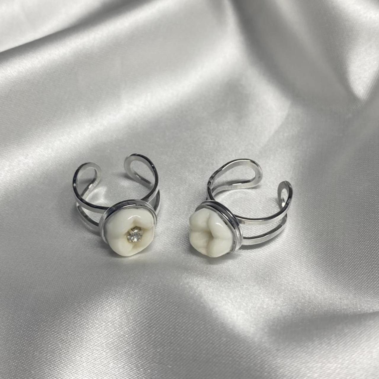 Molar Tooth Ring (style 3) 🦷 - these molar rings... - Depop