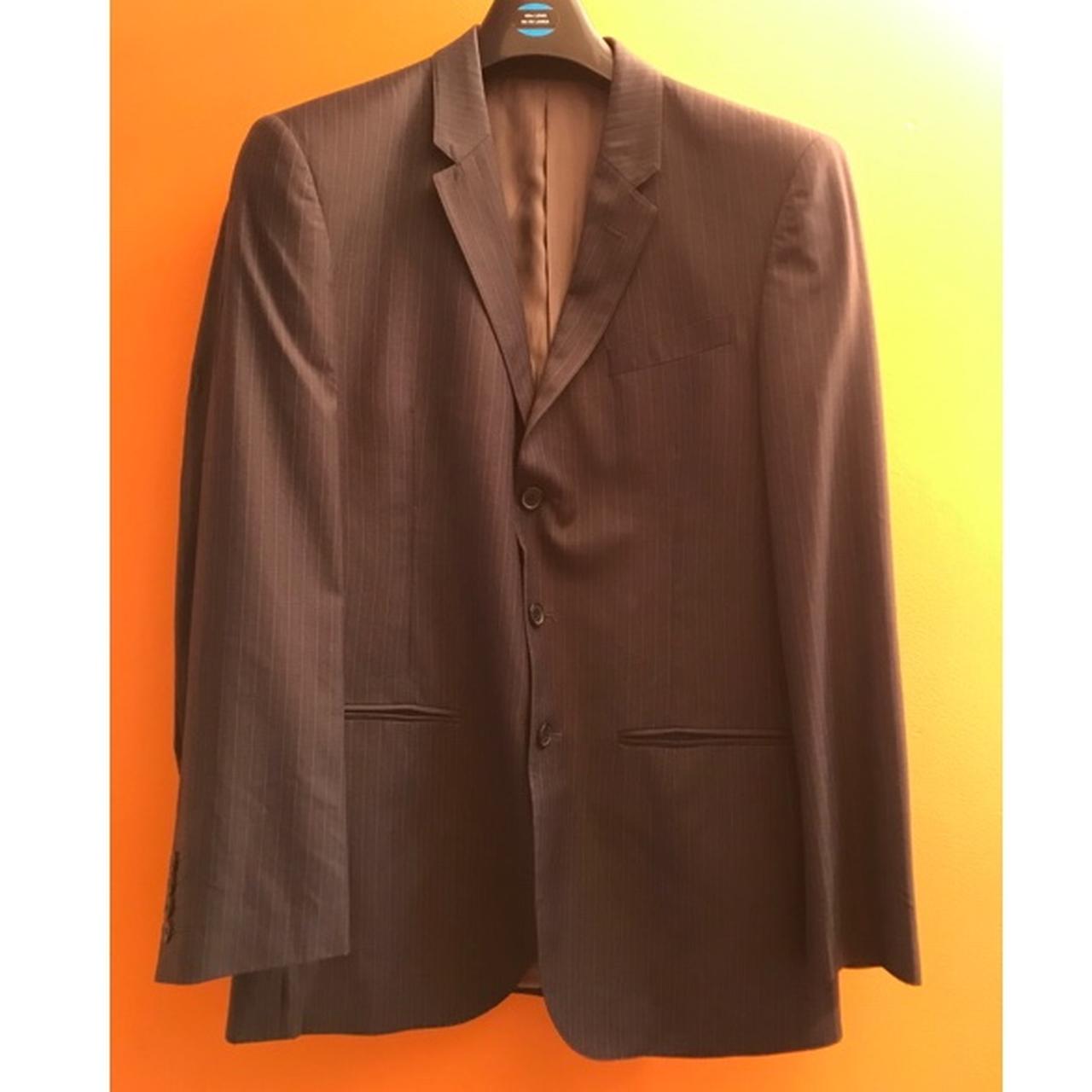 Mens Next Dark Grey Suit Jacket in 38R. 10/10 great... - Depop