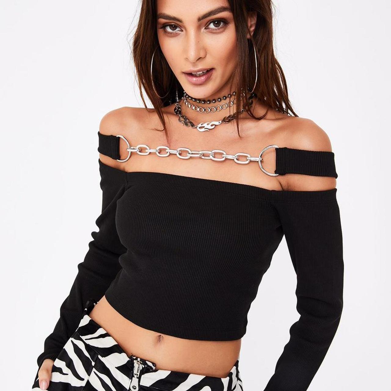 Bind Chain crop top by The Ragged Priest. New, never... - Depop