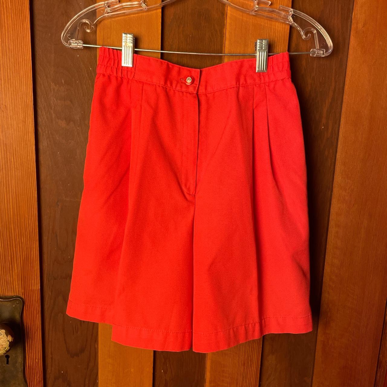 Koret Women's Pink and Red Shorts | Depop