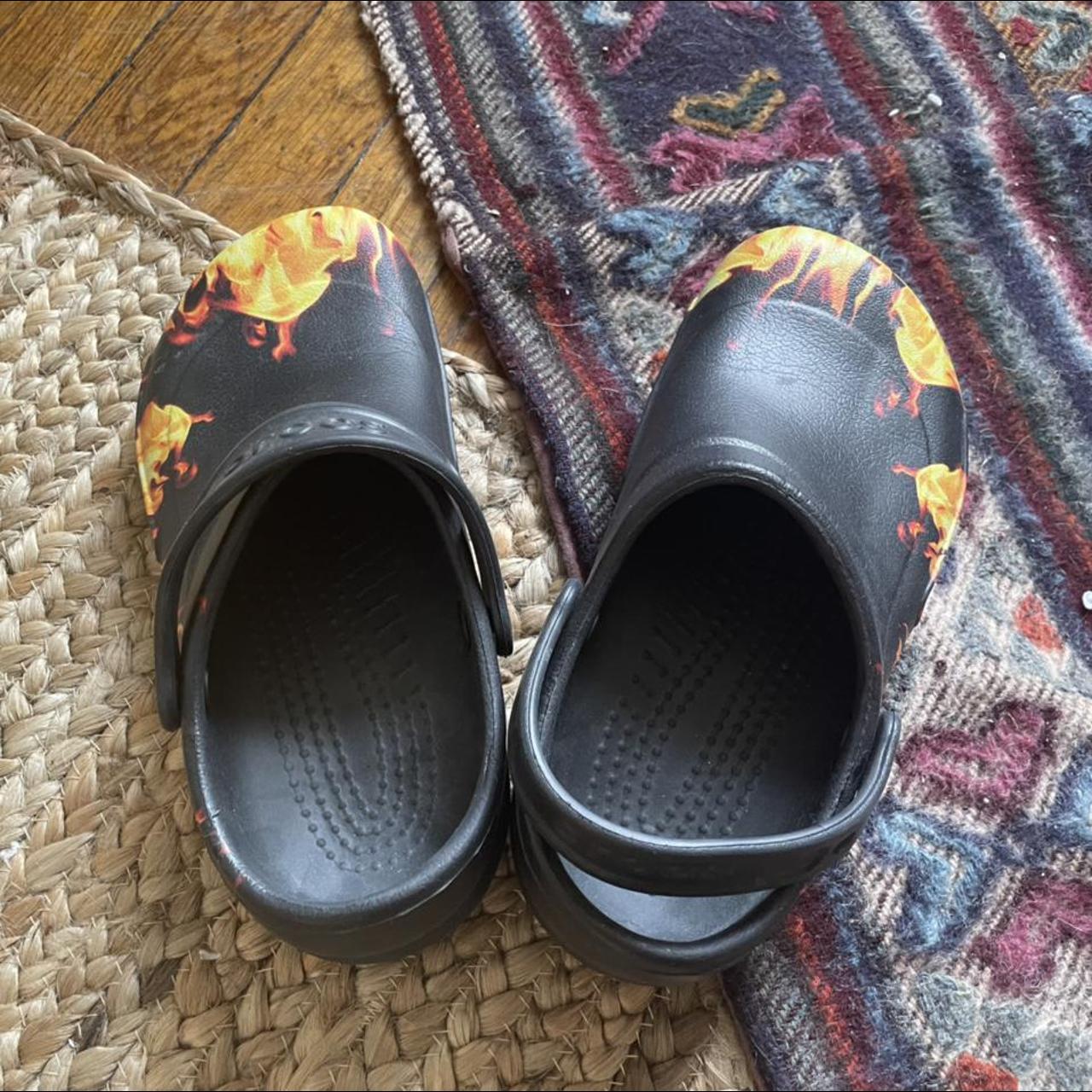 Super rare fire crocs, super cute (I just don’t wear... - Depop