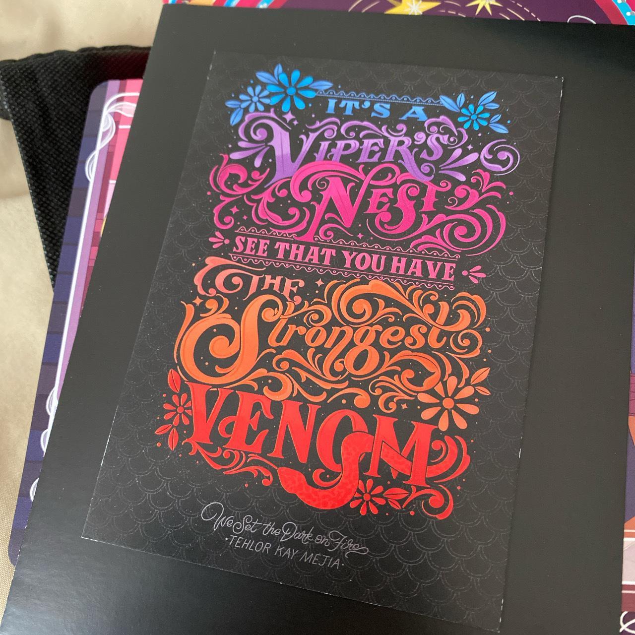 Fairyloot october box Postcard - Depop