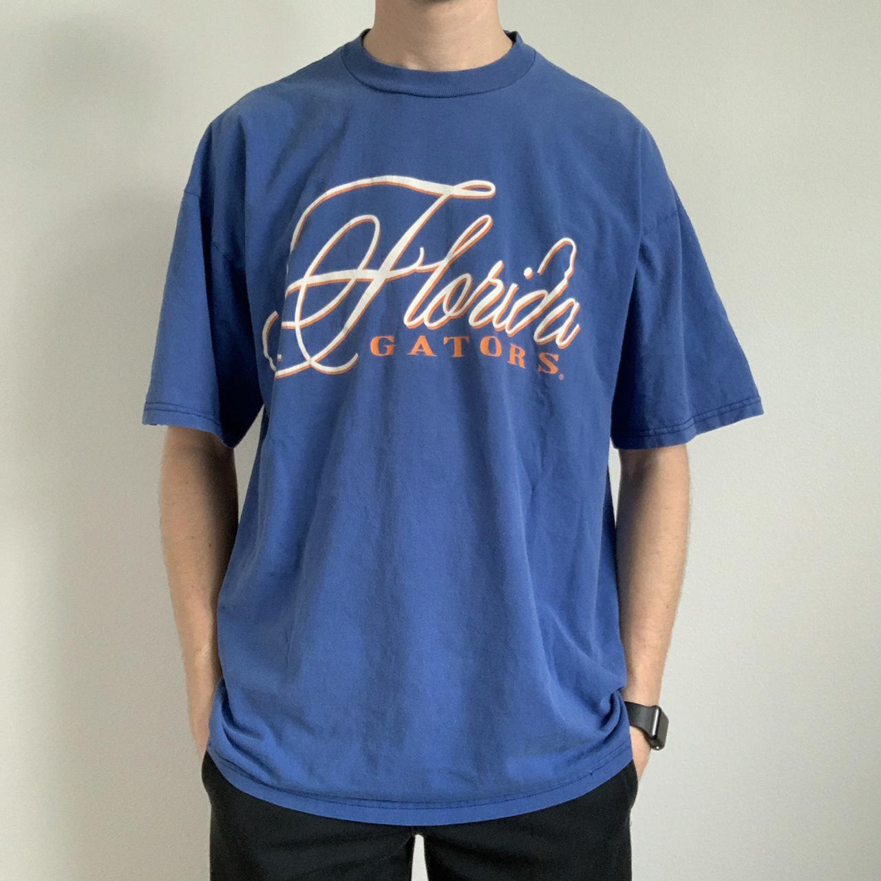 Vintage University of Florida Script Shirt - Florida... - Depop