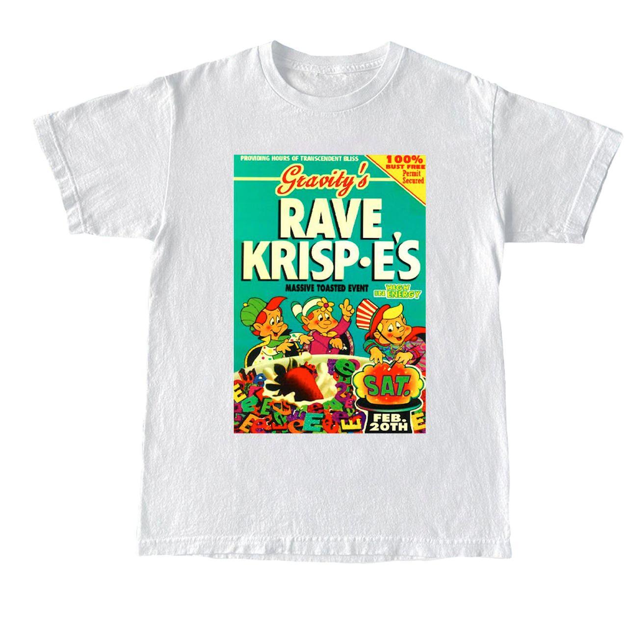 Vintage Gravity’s Rave Krispies T-Shirt Colour:... - Depop