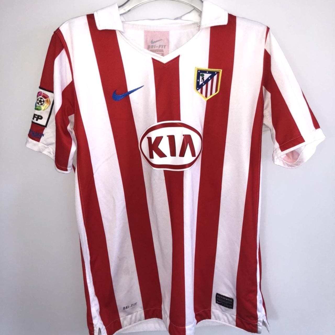 2010/11 Atletico Madrid home kit, Nike... - Depop