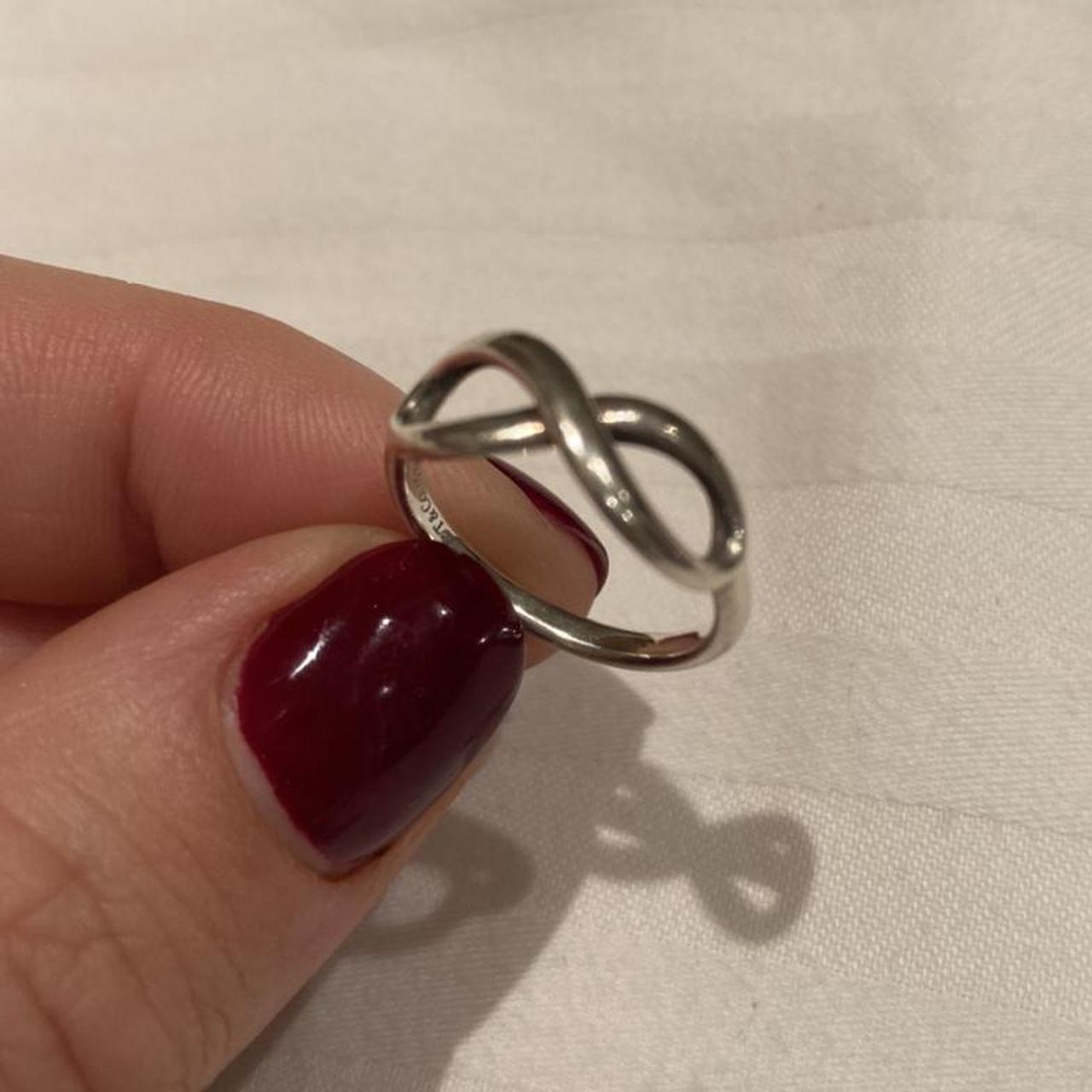 Tiffany Infinity Ring Unsure of size No box - Depop