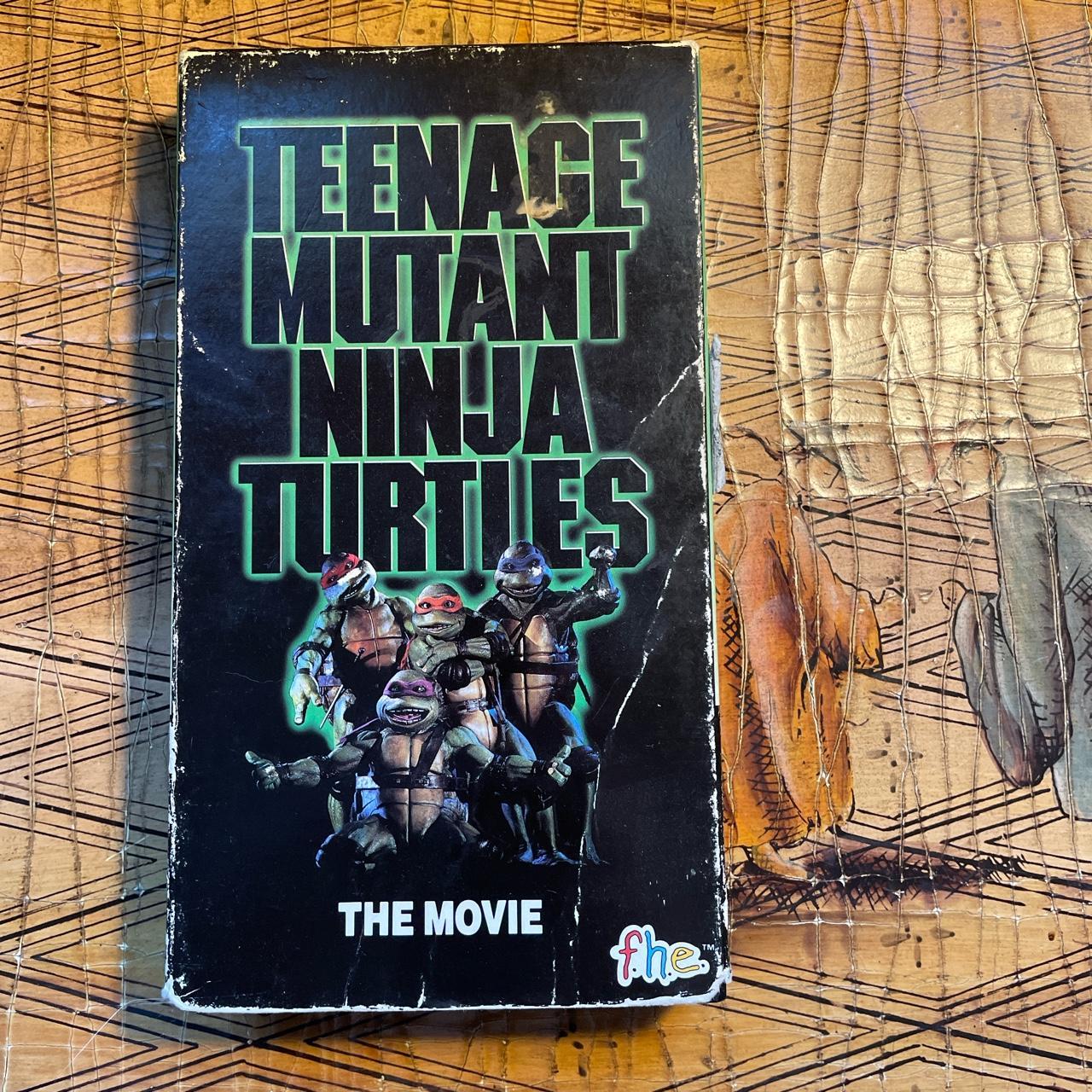 Teenage Mutant Ninja Turtles movie on VHS #tmnt... - Depop