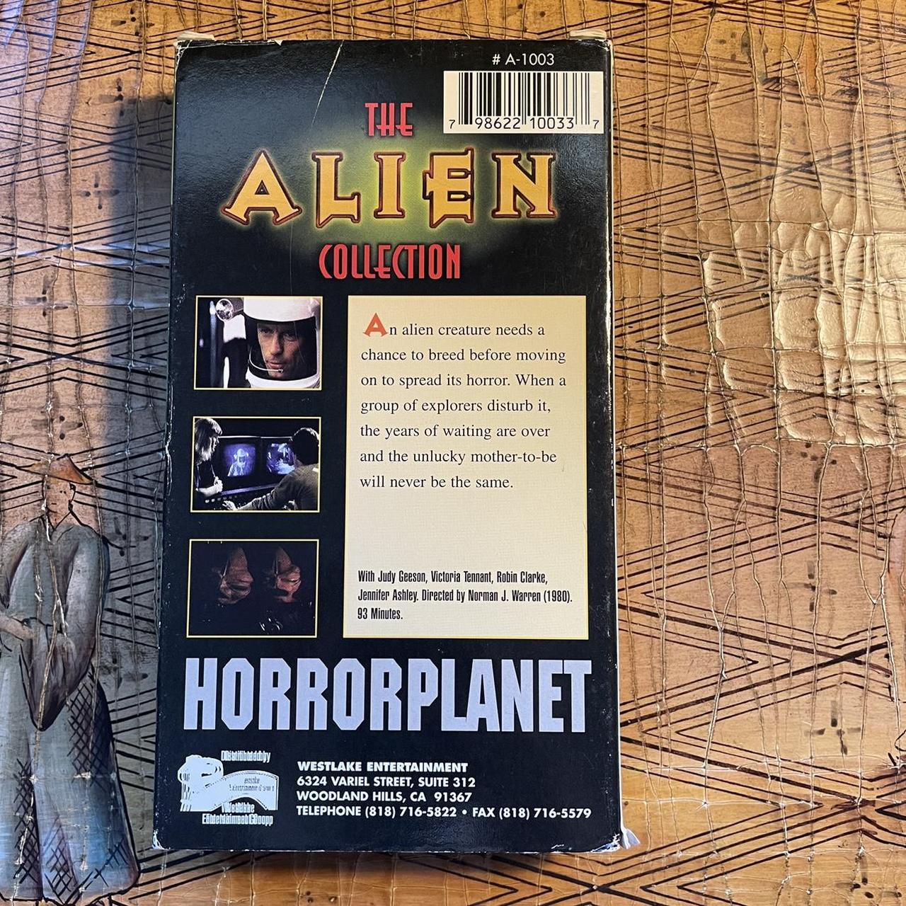 Horrorplanet Alien VHS #horrorplanet #alien #vhs... - Depop