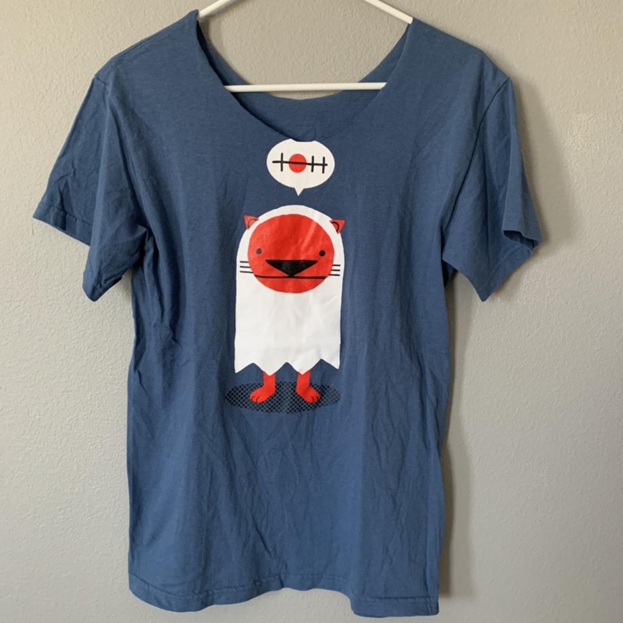 Toh Kay tee with custom cut out neckline. Size... - Depop