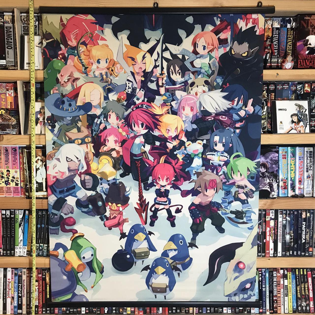 Disgaea anime video game wall scroll banner tapestry... - Depop