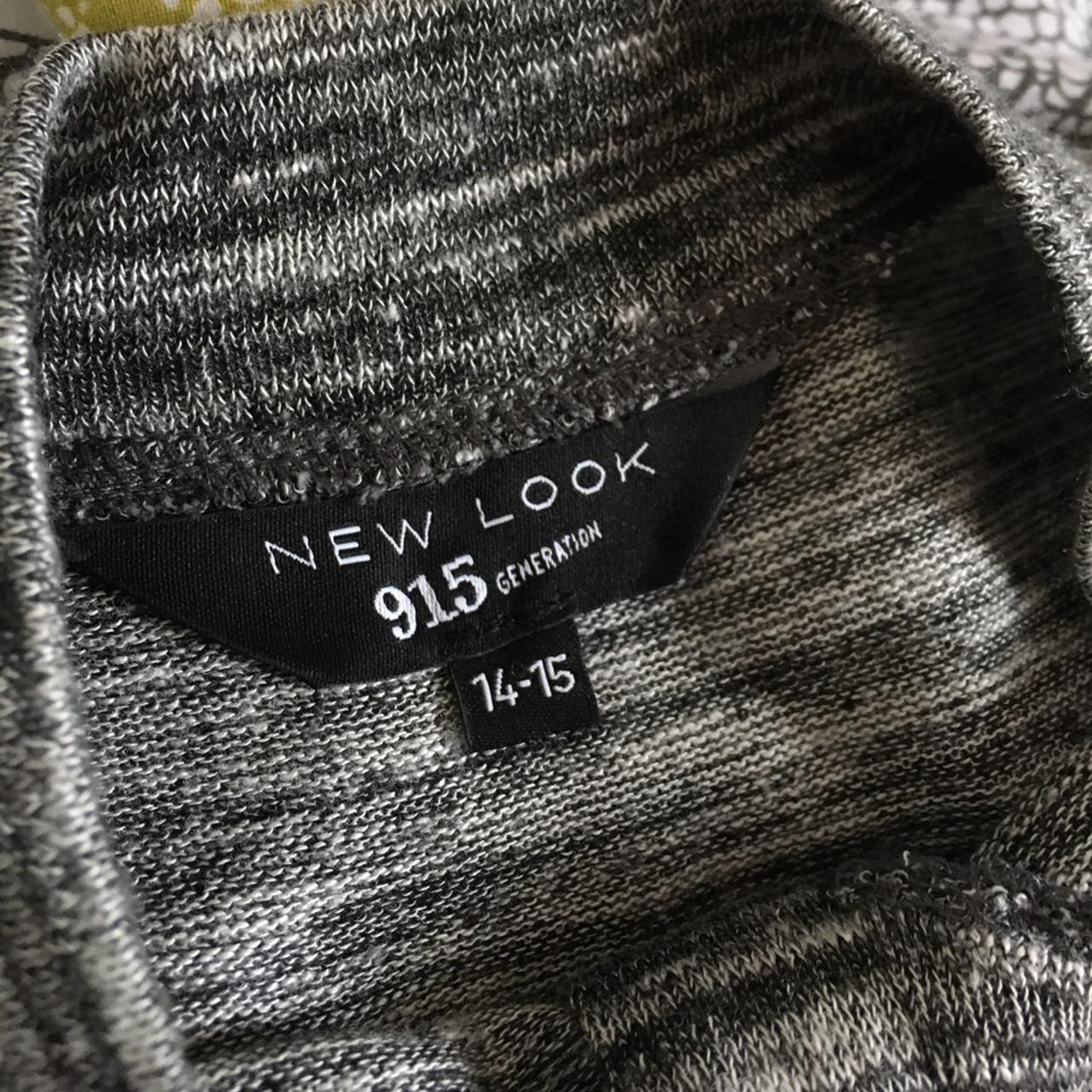 ☁️really cute new look grey knee length dress with... - Depop