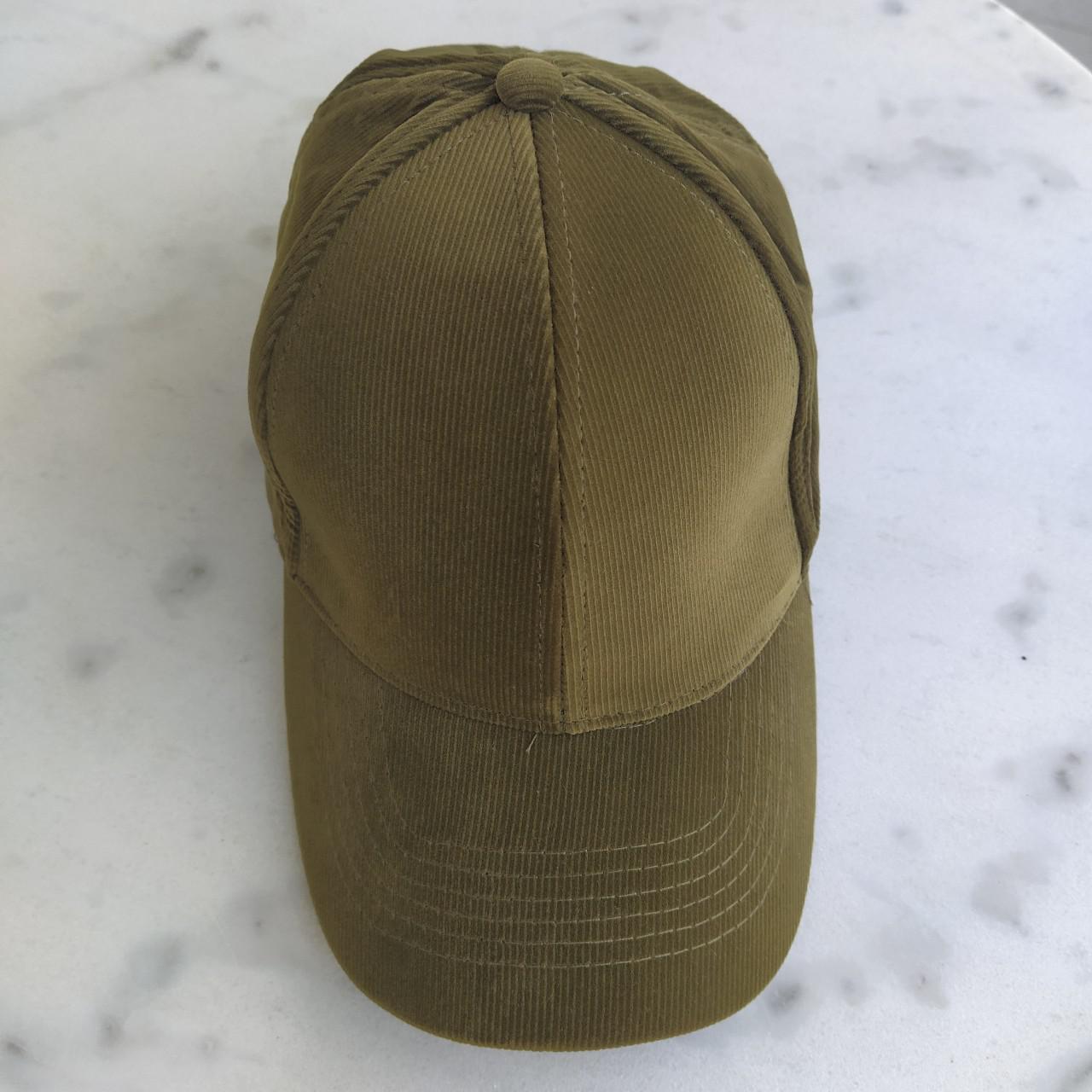 Corduroy khaki baseball hat, in great condition... - Depop