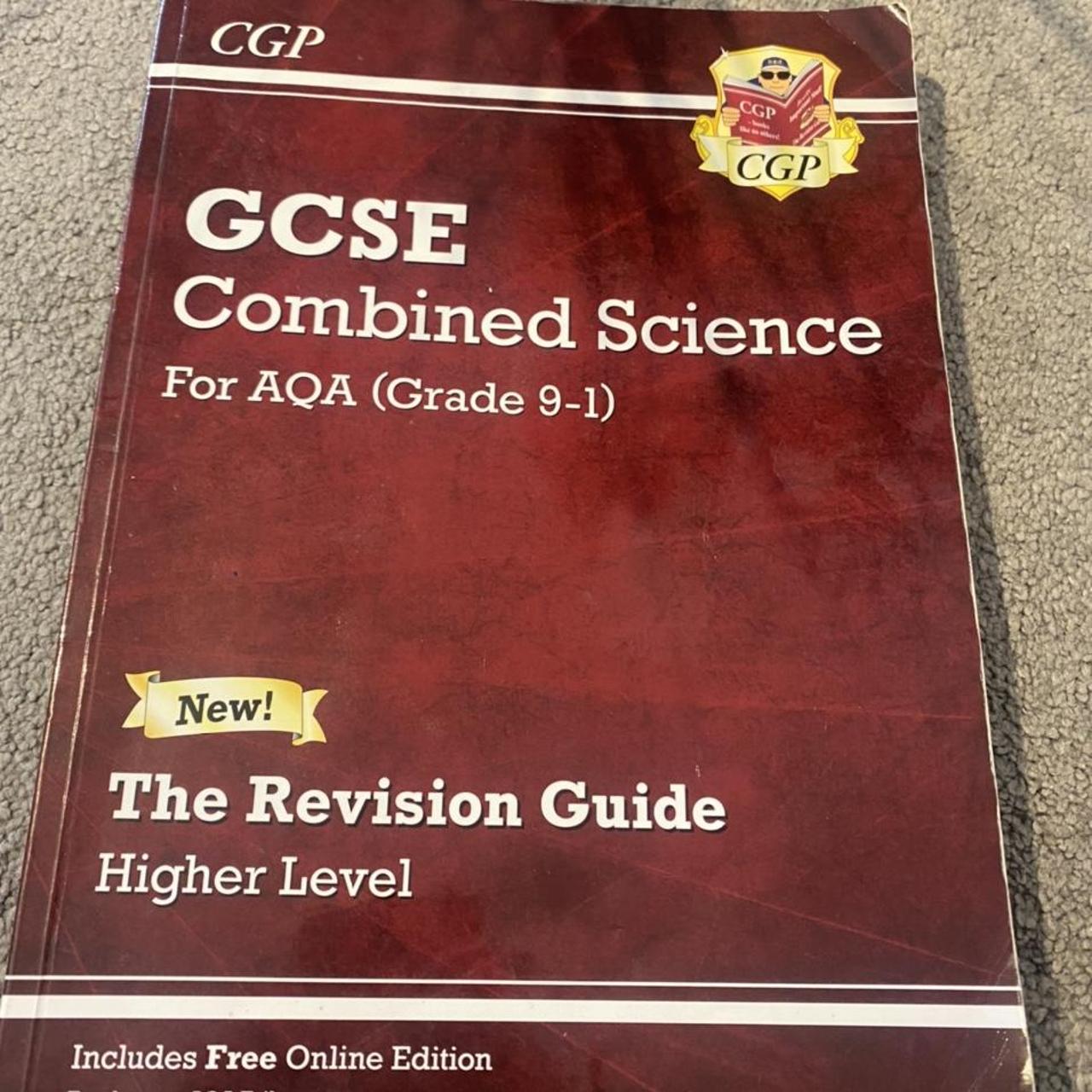 Gcse Combined Science Revision Guide For Aqa Grade Depop
