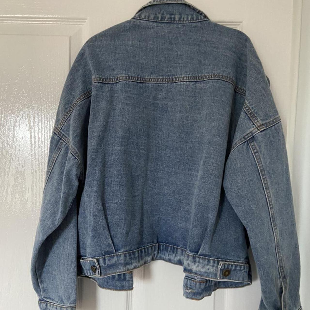 Shein oversized denim jacket size XS. Worn but still... - Depop