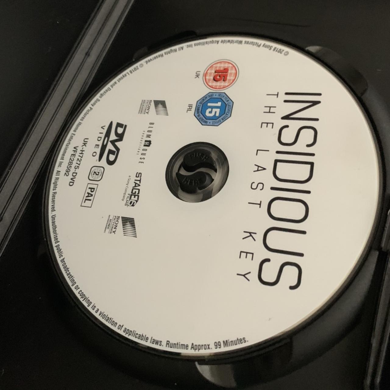 Insidious the last key dvd. #dvd #insidious... - Depop