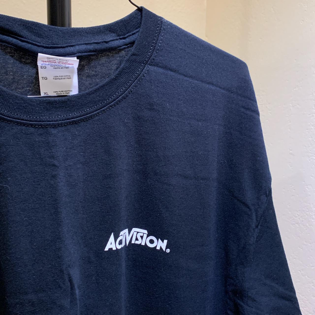 Official #Activision staff t-shirt. All black. White... - Depop