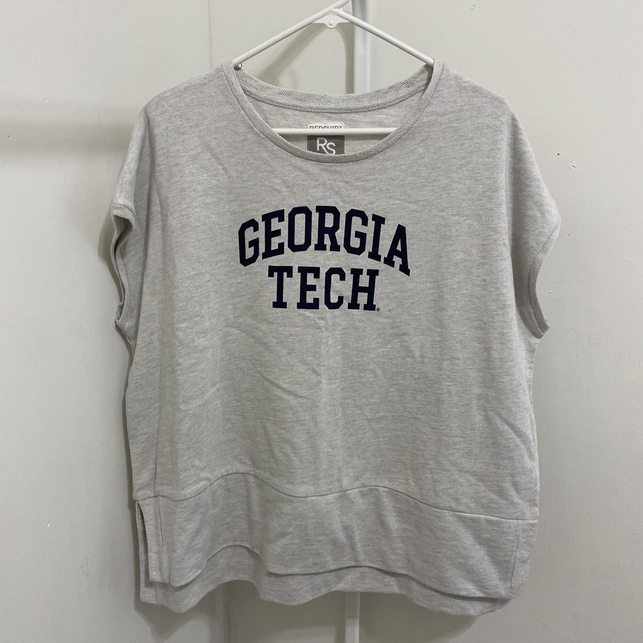 Georgia Tech Sweater Georgia Tech Yellow Jackets... - Depop