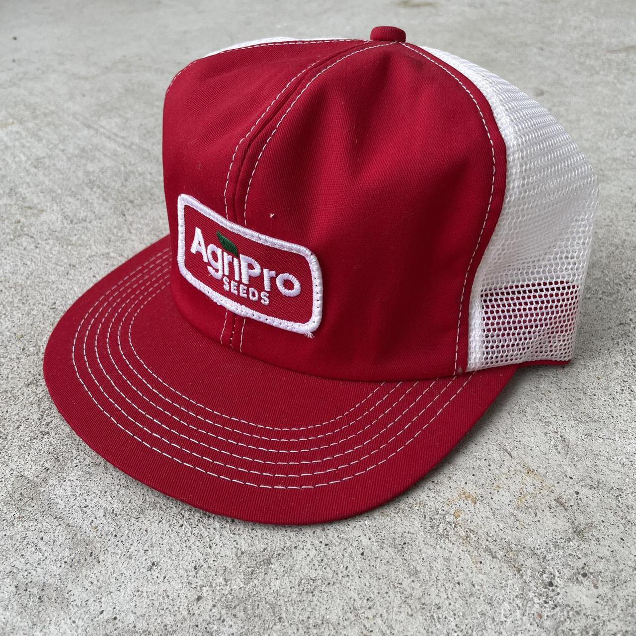 Vintage AgriPro agricultural K Products mesh back... - Depop