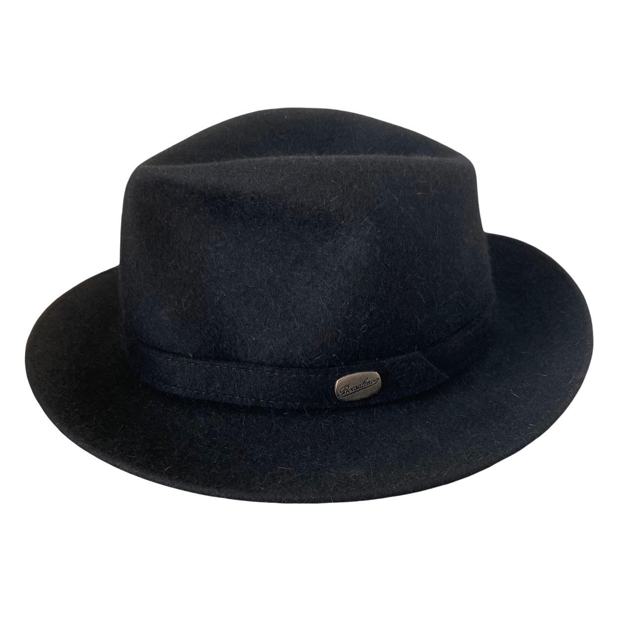 Borsalino Italian vintage fedora Size: 7/5/57 Style:... - Depop