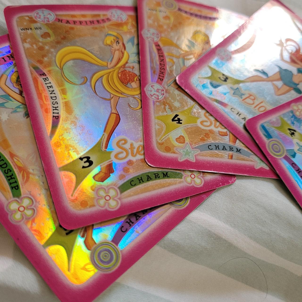 + winx club collectible game cards (set of 5) all... - Depop