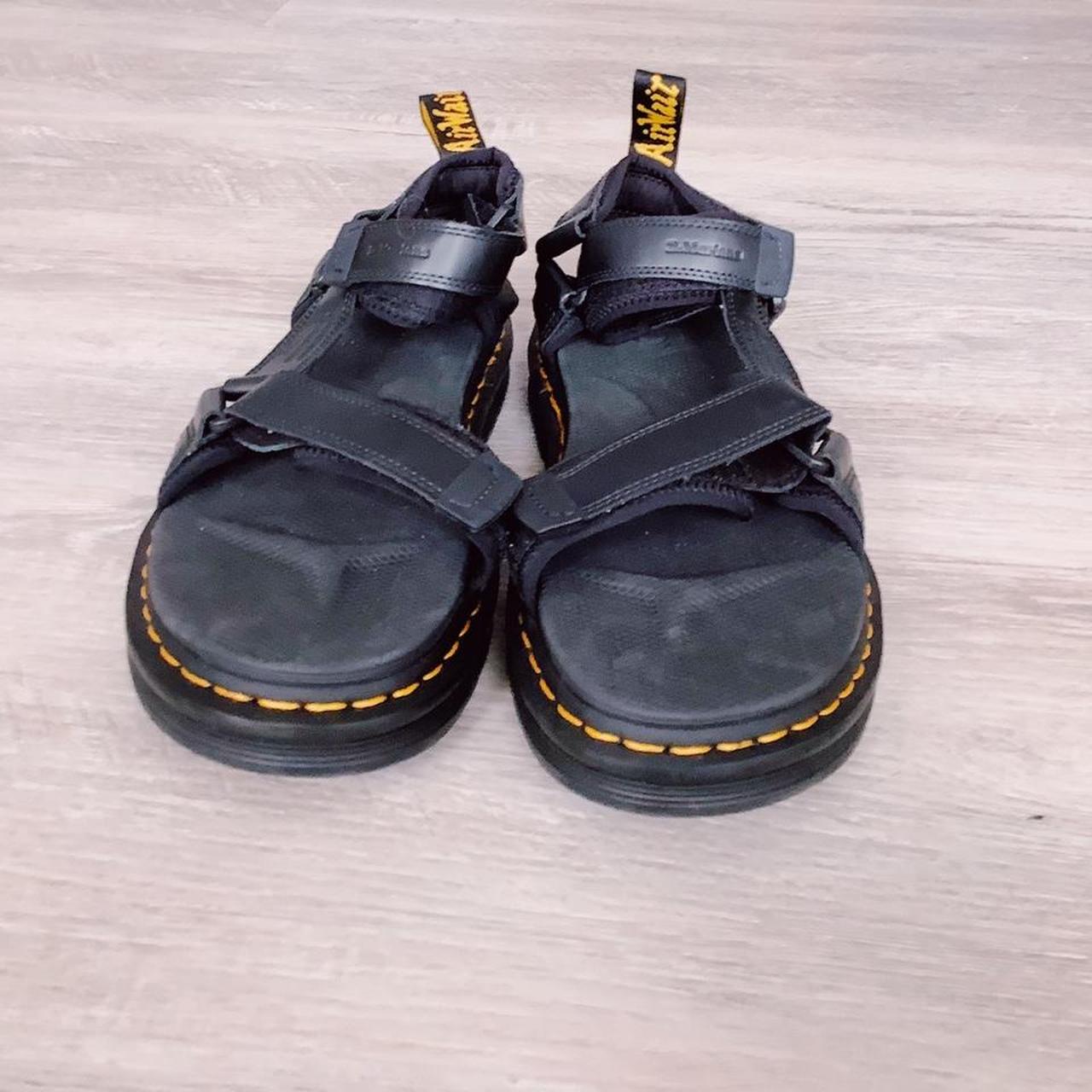 Dr. Martens Men's Black Slides | Depop