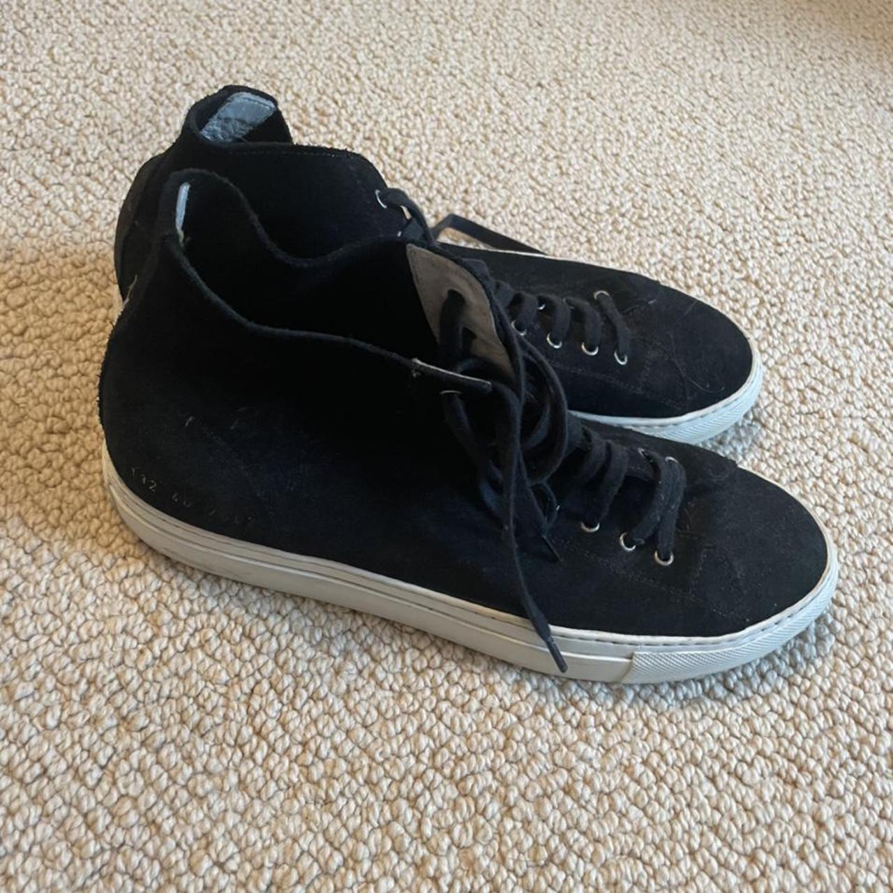 RARE COMMON PROJECT SHOES!!! Amazing vintage black... - Depop