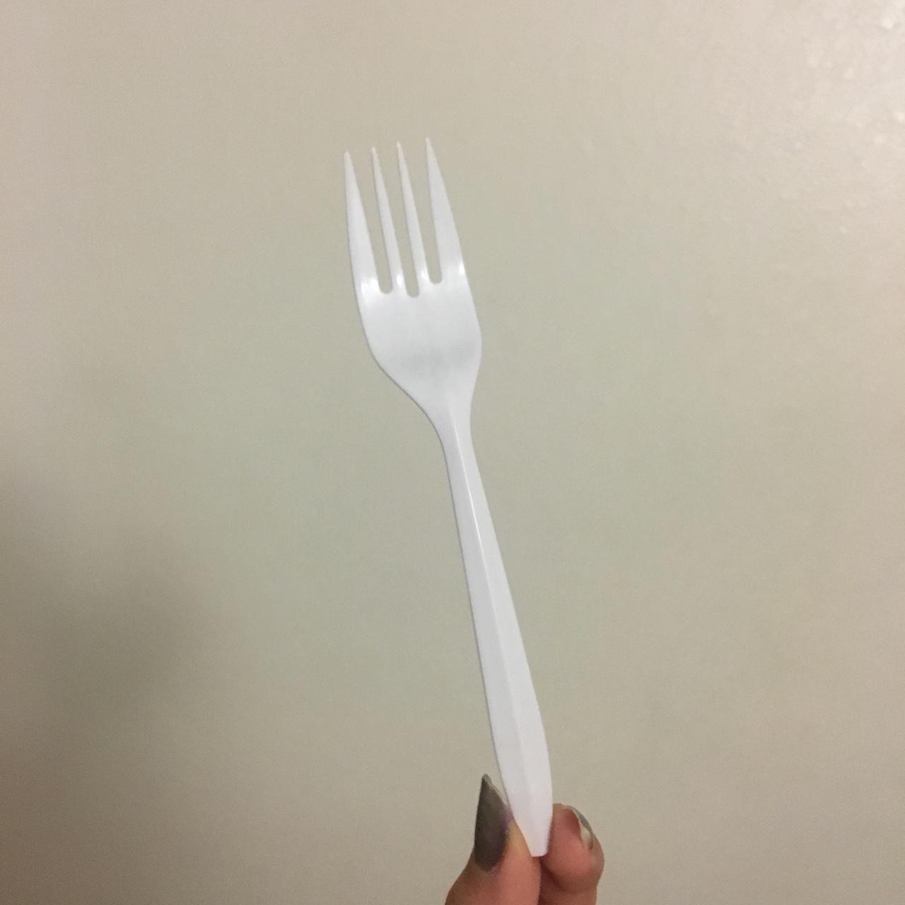 pretty cool fork i think it’s from panda express ... - Depop