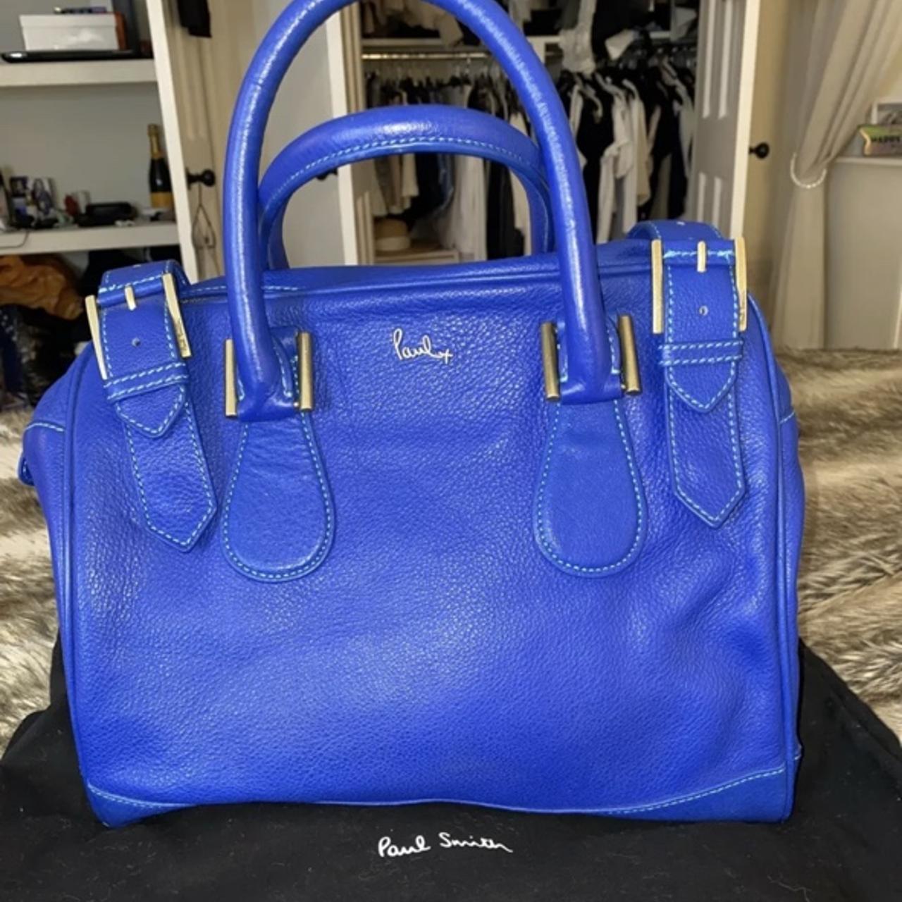 Paul Smith Women's Blue Bag | Depop