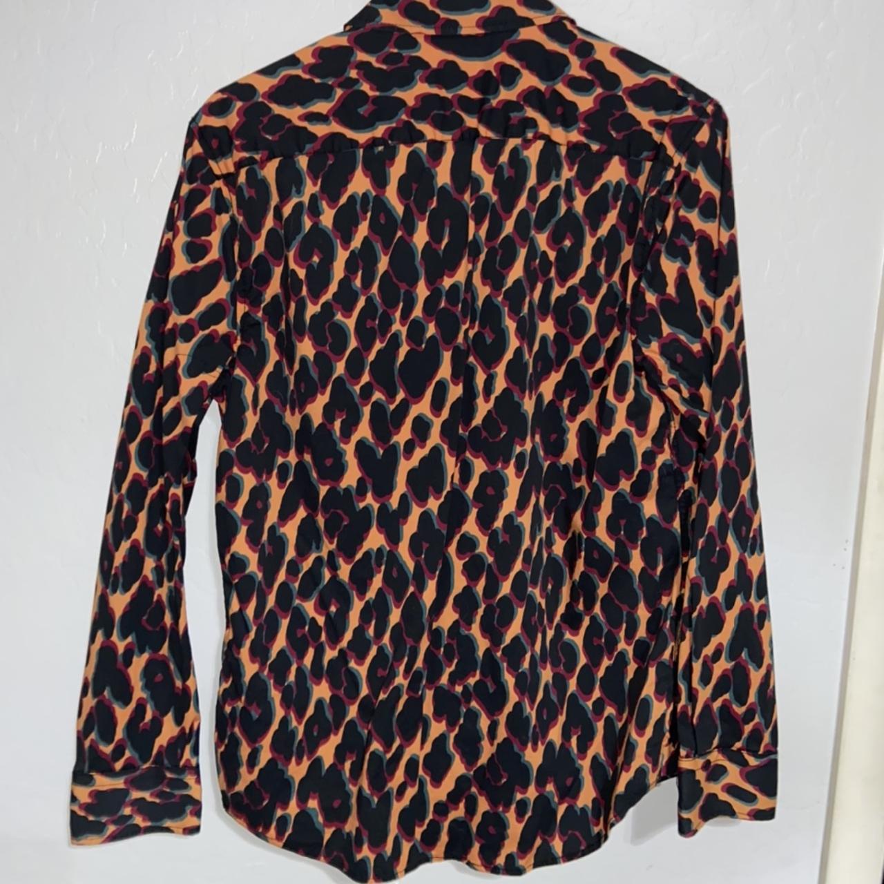 Cheetah print shirt #cheetahprint - Depop