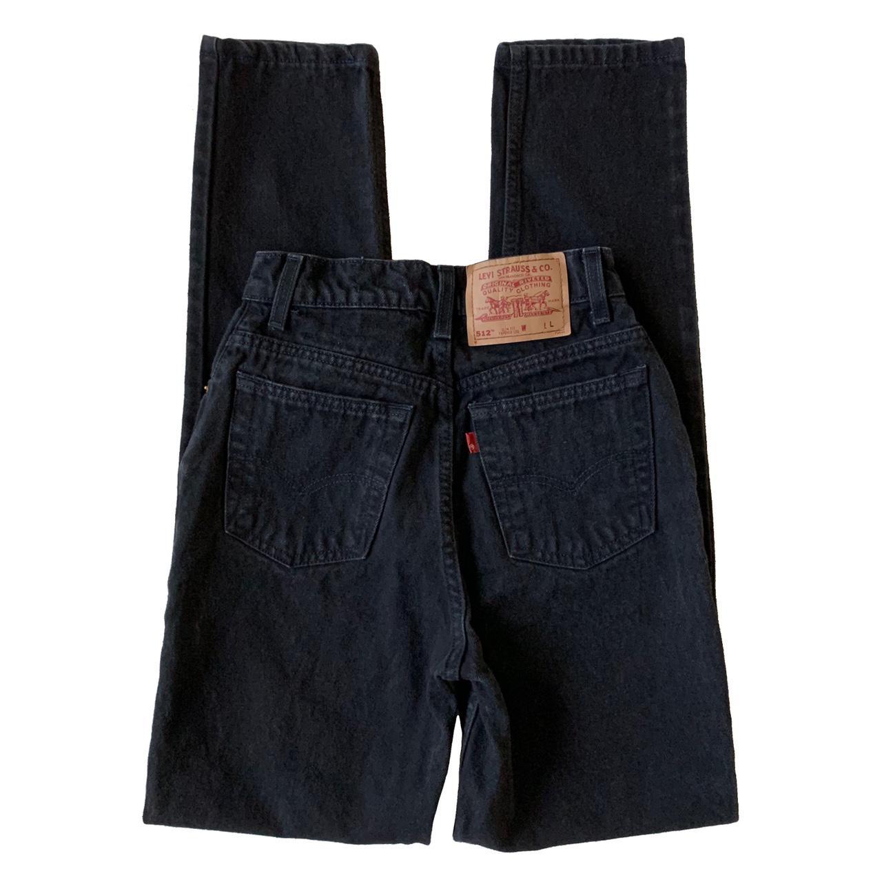 Vintage 90s Levi’s 512 Black Jeans The perfect... - Depop