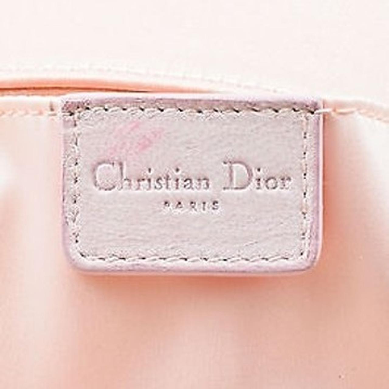 Christian Dior Pink Satin Bag Limited Edition.... - Depop