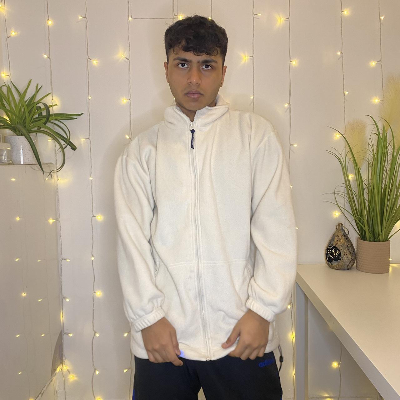 Cream fleece Good quality Size xl In good... - Depop