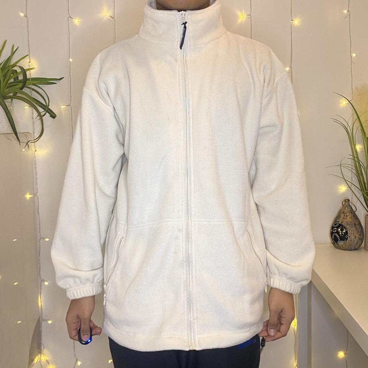 Cream fleece Good quality Size xl In good... - Depop