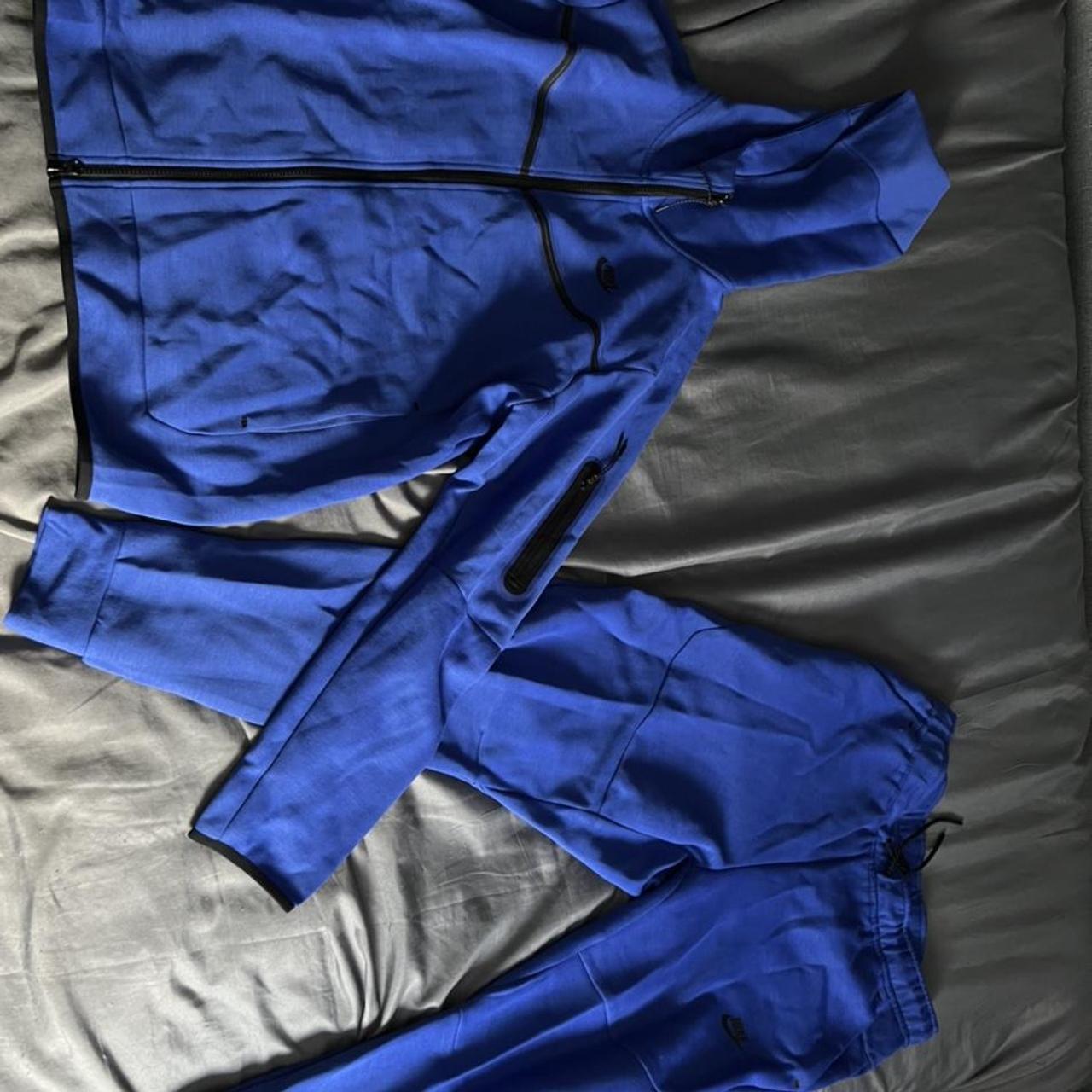 Royal Blue “Central Cee” Tech fleece. Very rare to... - Depop