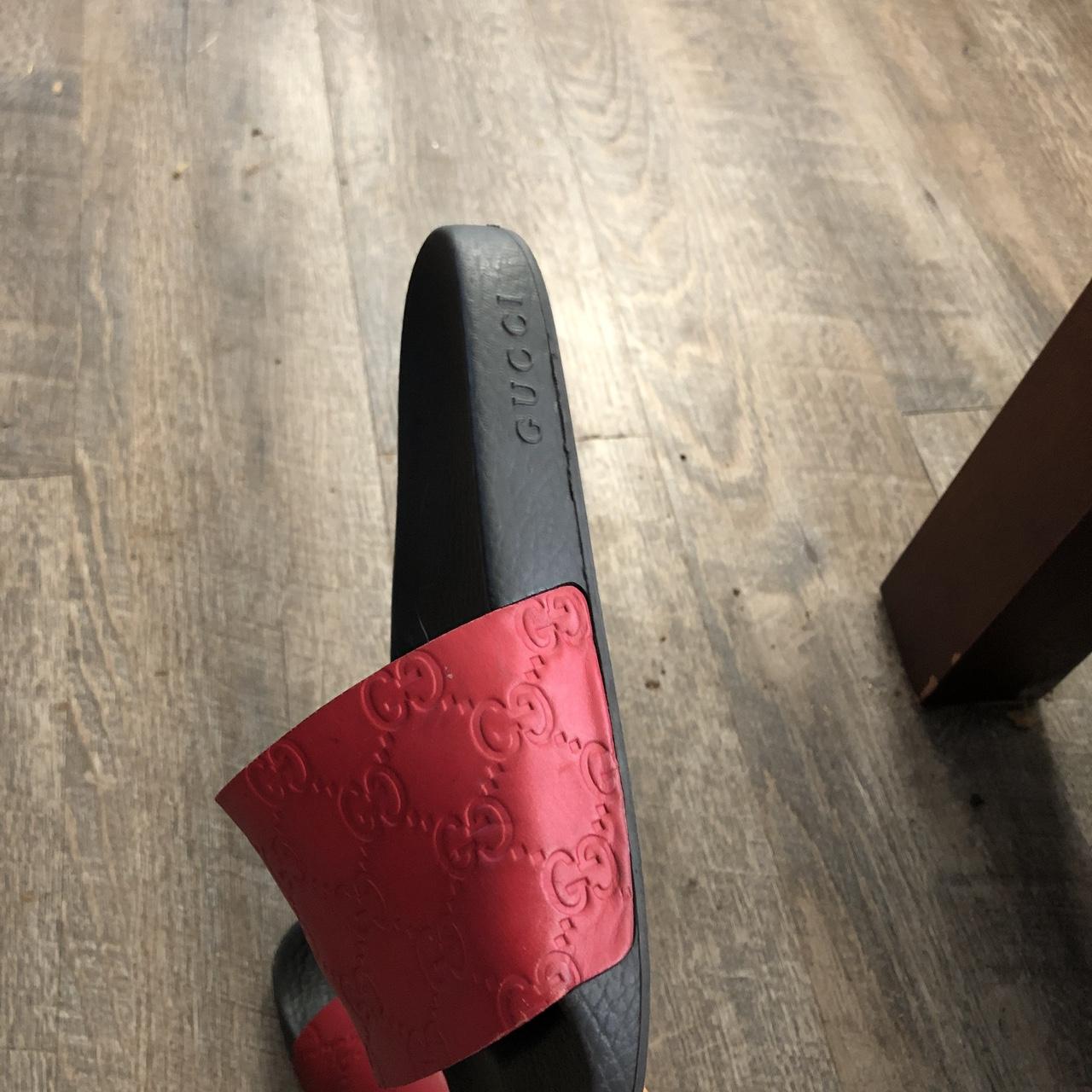 Gucci Signature Slide Sandal - Depop