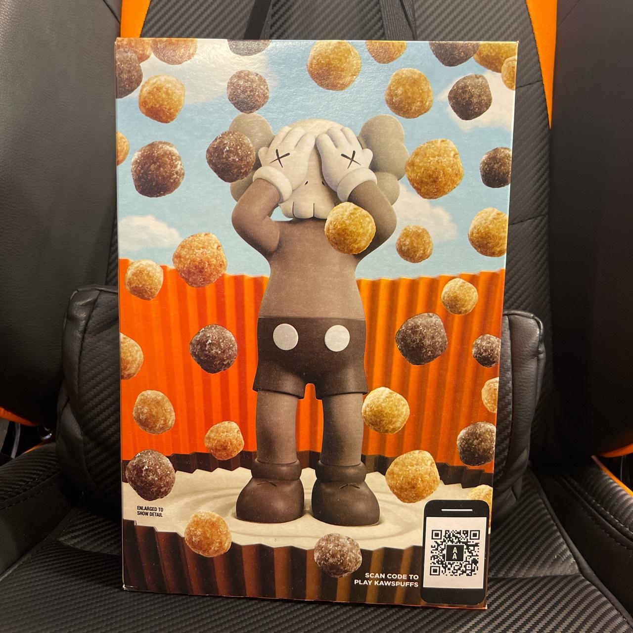 Kaws Reese’s Puffs Cereal Message for Offers - Depop