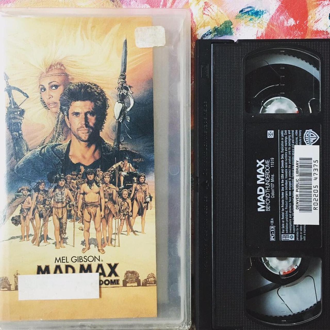 Mad Max - VHS Renters clamshell cut. $6... - Depop