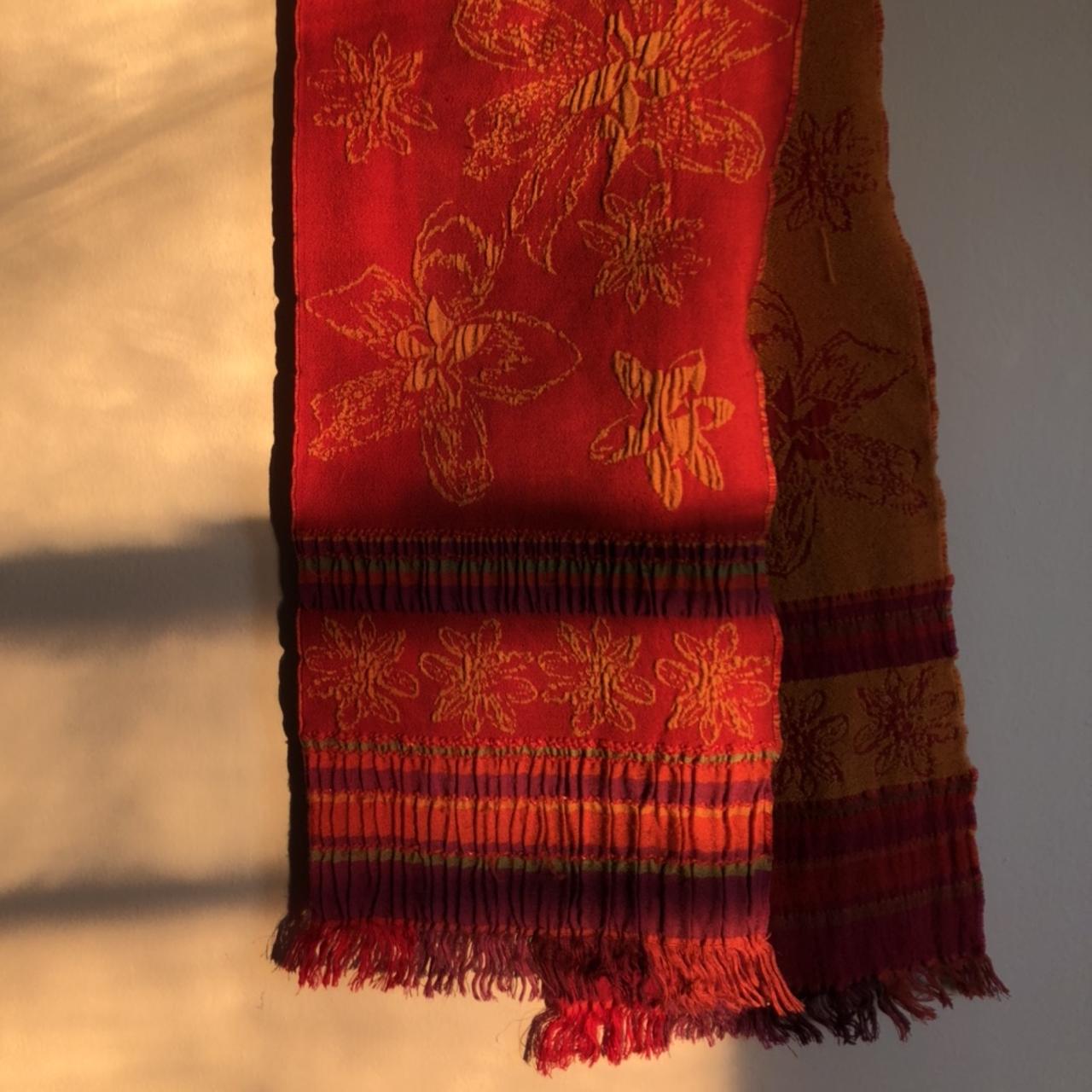 Emmanuel Kahn Paris Scarf 🌺 French design &... - Depop