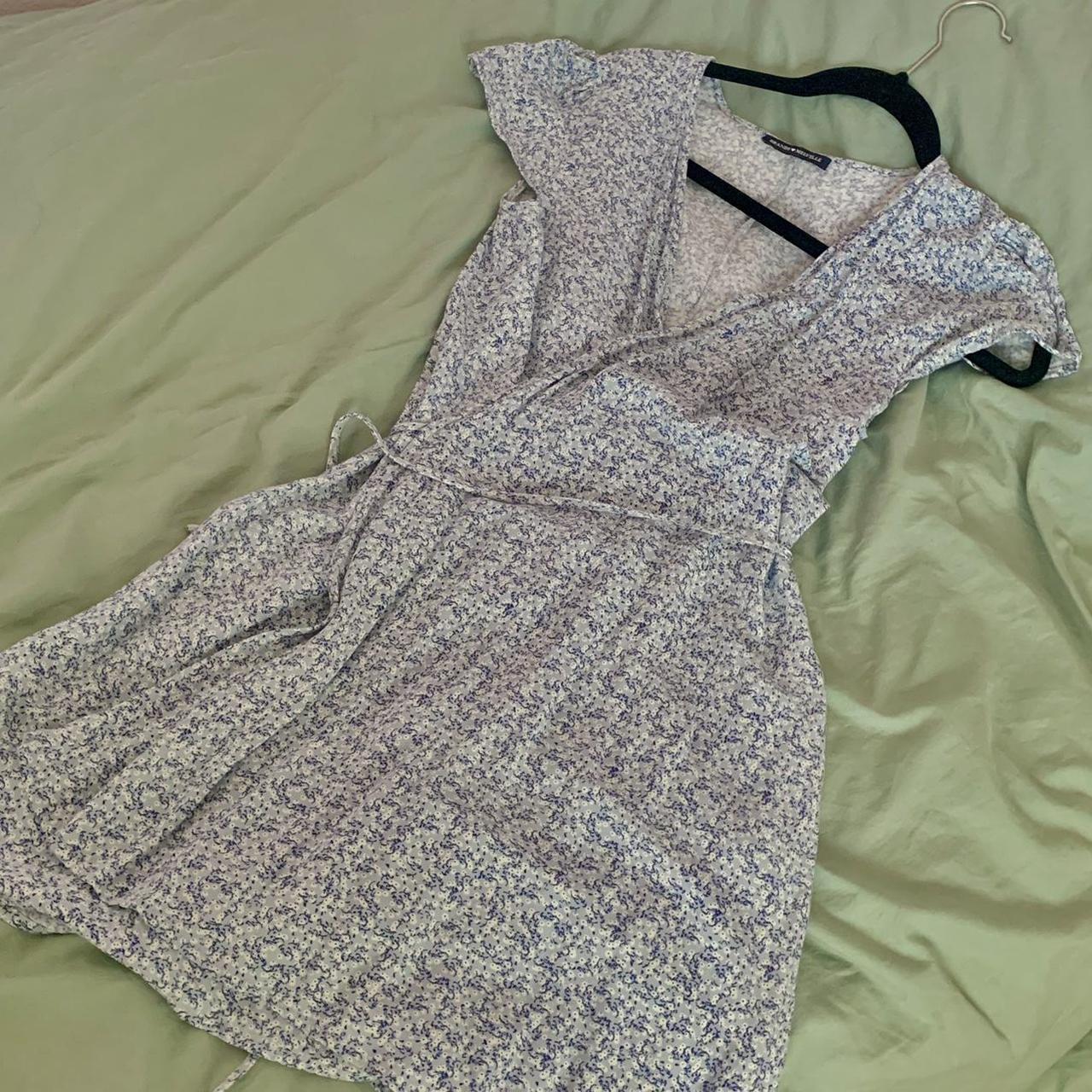 Brandy Melville Wrap Dress Basically new- worn... - Depop