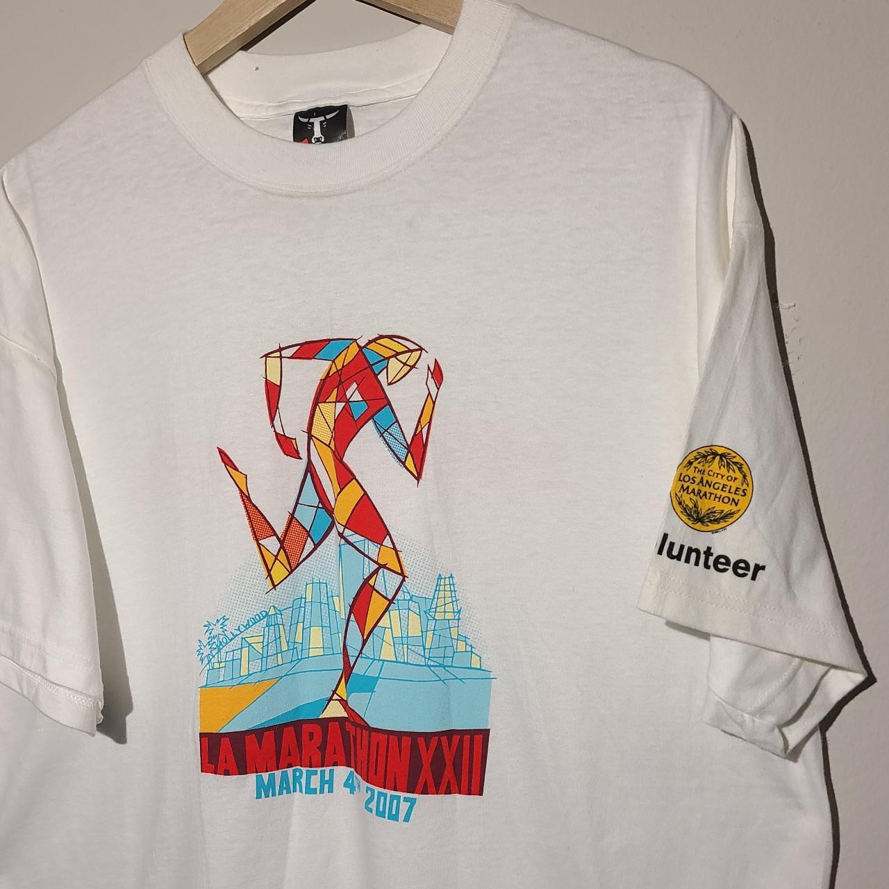 Early 2000s LA Marathon Tshirt sponsored by... - Depop